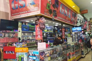Descubra as melhores lojas de games da Santa Ifigênia